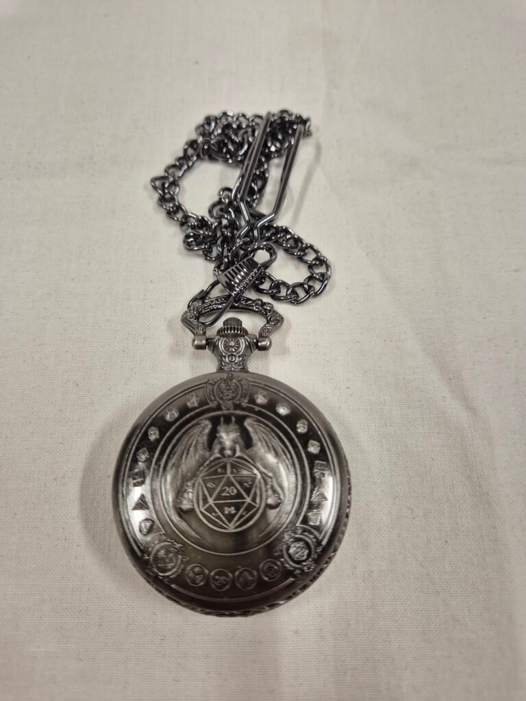 D&D Ritual Dragon Dice Pendant - 7-Piece Metal Dice Set - Tell Tale ...